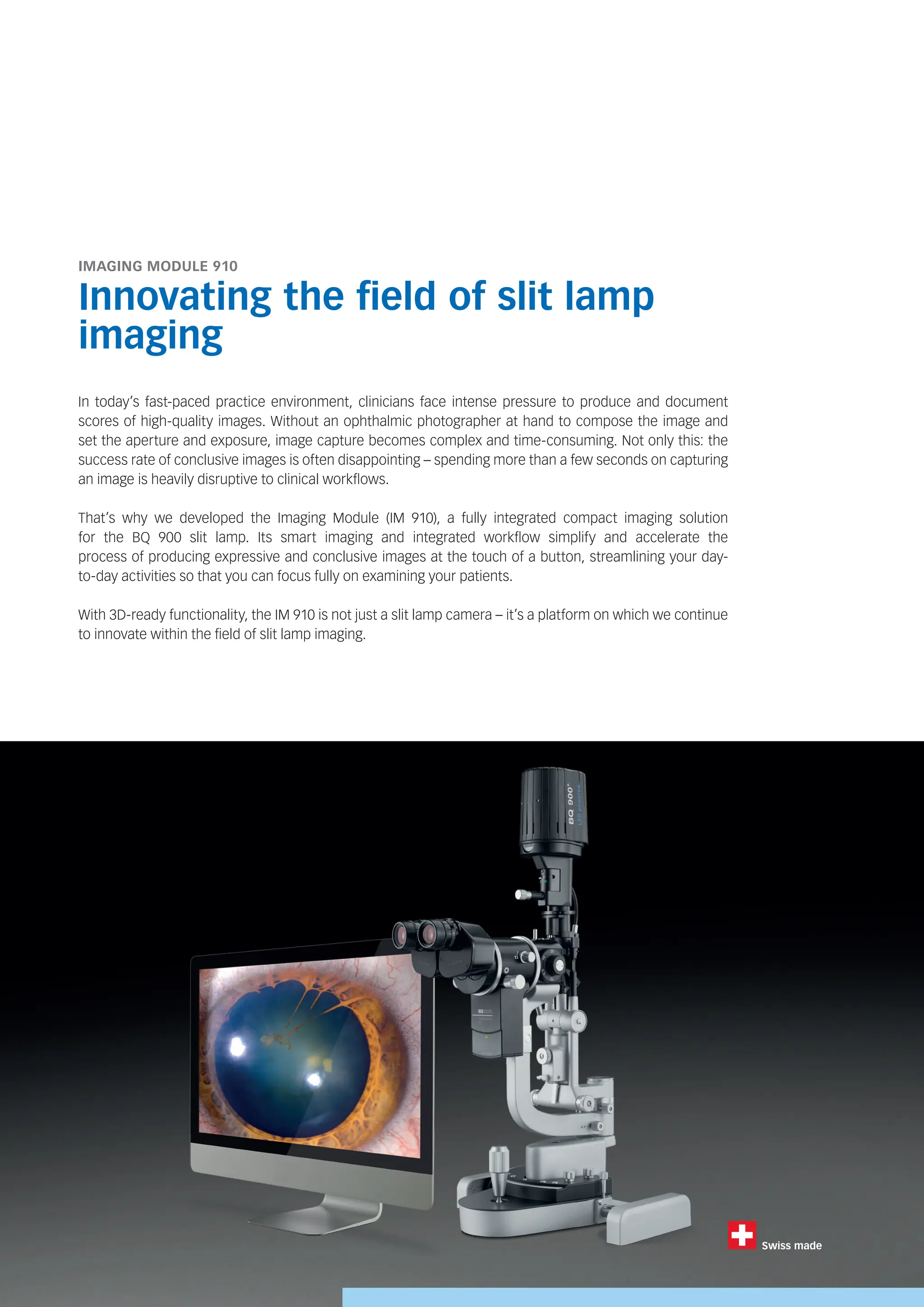 Haag-Streit Imaging Modules IM910 & IM600 | PDF