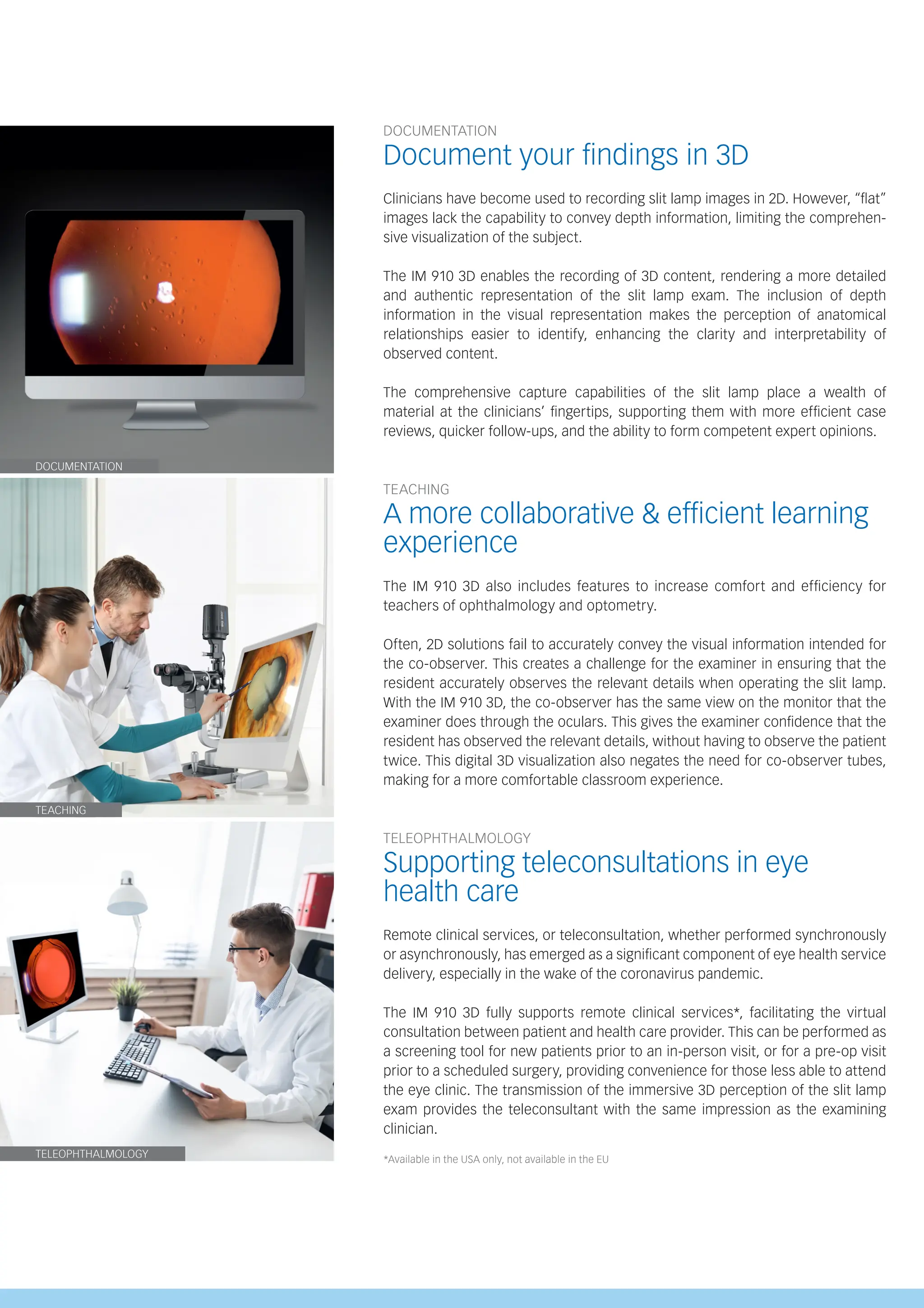 Haag-Streit Imaging Modules IM910 & IM600 | PDF