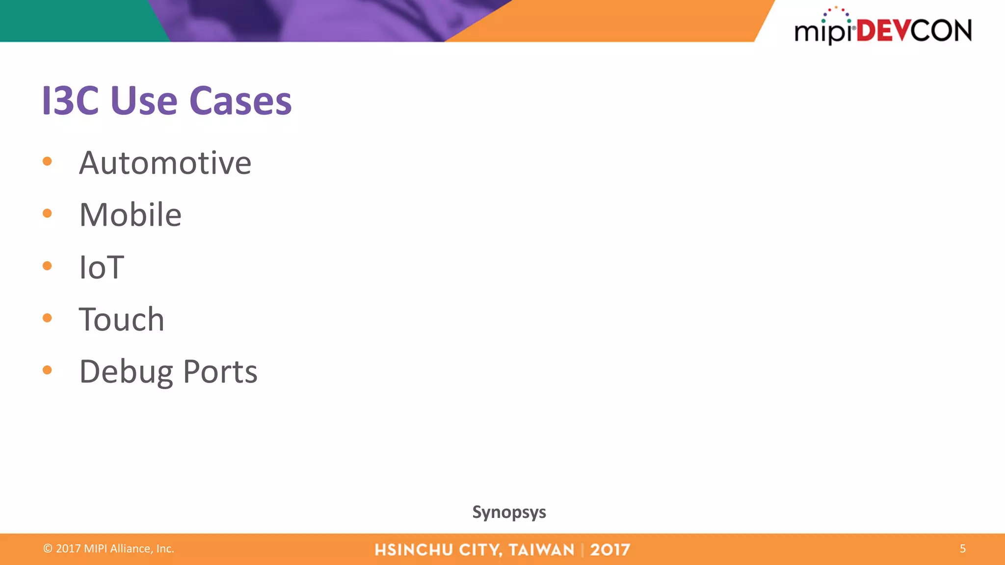 MPI DevCon Hsinchu City 2017: Building Intelligent, High-Speed Sensor ...