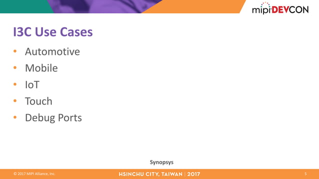MPI DevCon Hsinchu City 2017: Building Intelligent, High-Speed Sensor ...