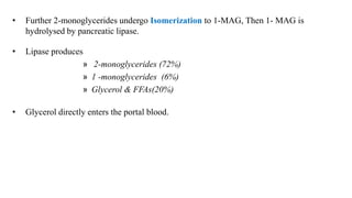 Digestion & absorption of lipids by Dr. Santhosh Kumar N.pptx