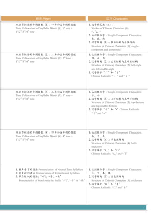 "HSK Standard Course" Textbook1 Sample Lesson 《HSK标准教程》第一册样章 | PDF