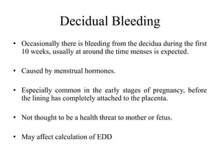Early pregnancy hemorrhage | PPTX