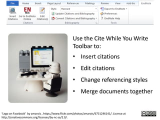 Using Reference Management Tools: EndNote and Zotero | PDF