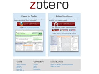 Using Reference Management Tools: EndNote and Zotero | PDF