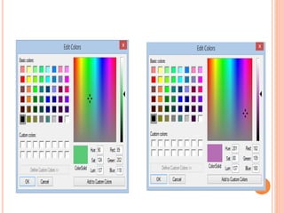 HSL & HSV colour models | PPTX