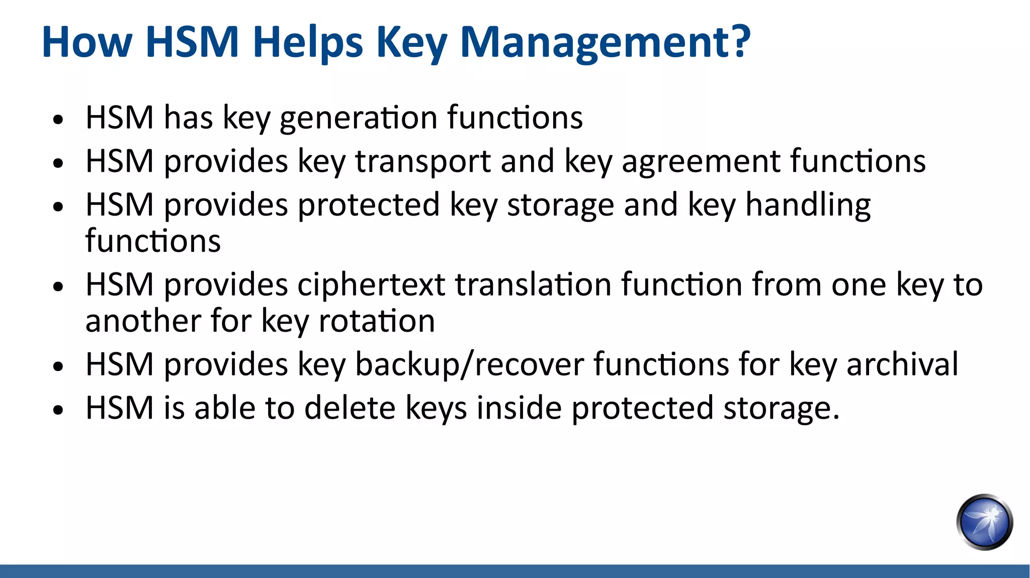 Secure Your Encryption with HSM | PDF