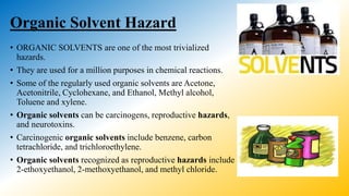 Chemical Based hazards. | PPTX