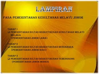 Sejarah politik malaysia(kemangkatan sultan mahmud 2 pada tahun 1699 ...
