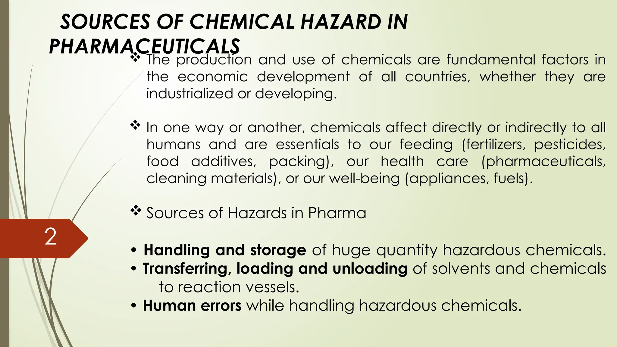 Sources Of Chemical Hazards, Hazard of organic synthesis, Sulfonating ...