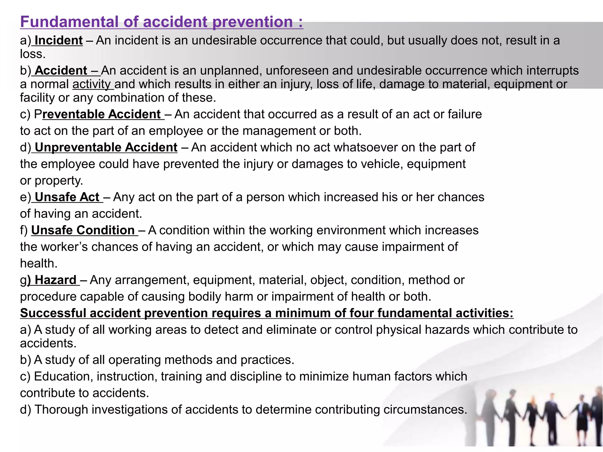 Hazard and Risk Management | PPTX