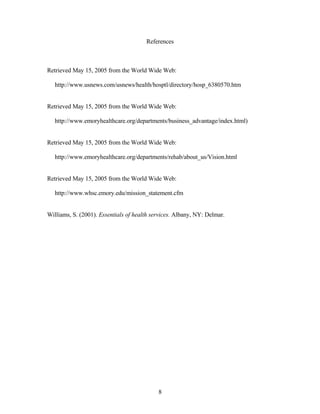 Emory Healthcare | PDF