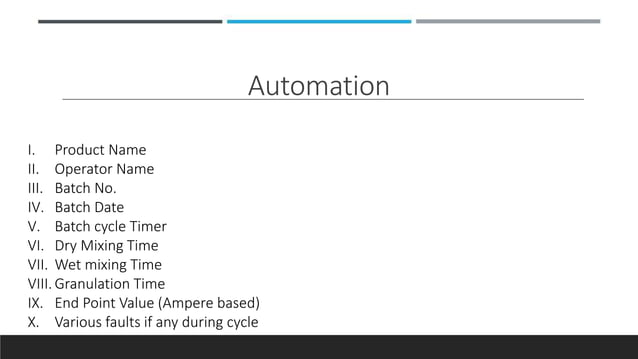 HSMG RMG High Shear Mixer Granulator | PPSX