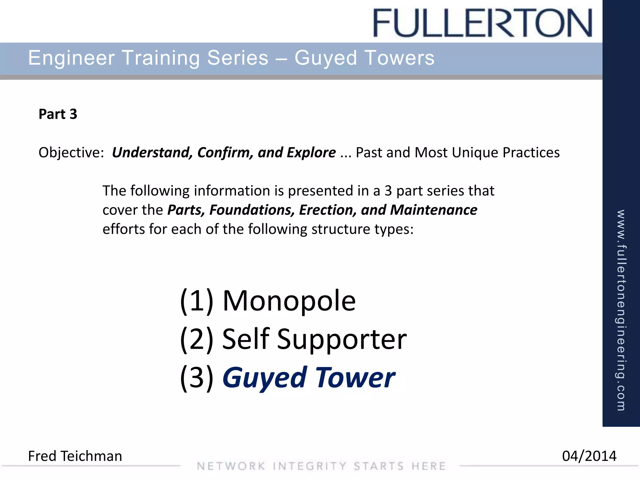 Part 3 Guy Tower Structure | PPTX