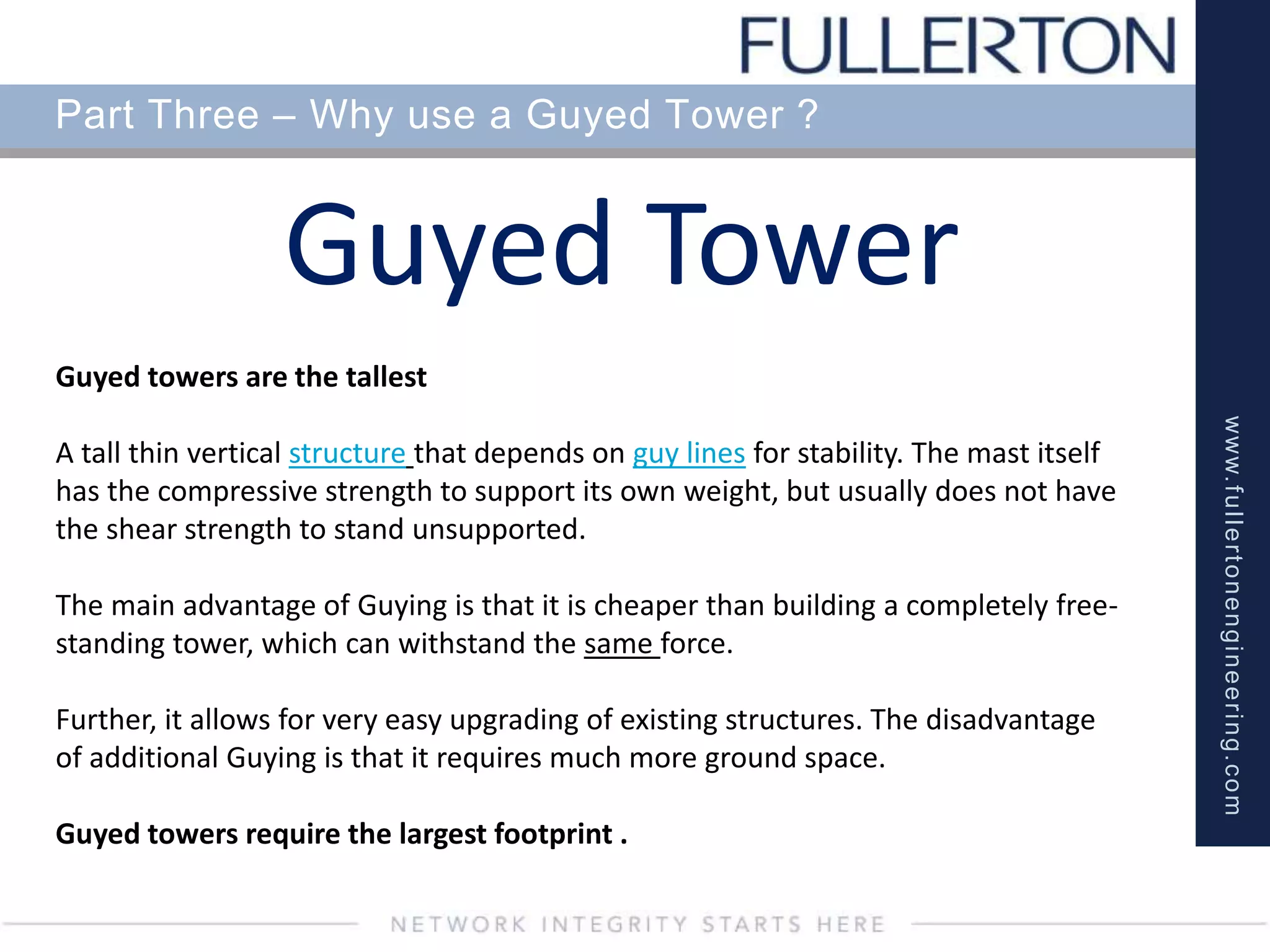 Part 3 Guy Tower Structure | PPTX