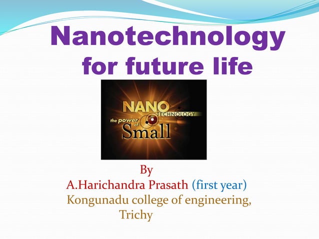 Nanotechnology (1) | PPT
