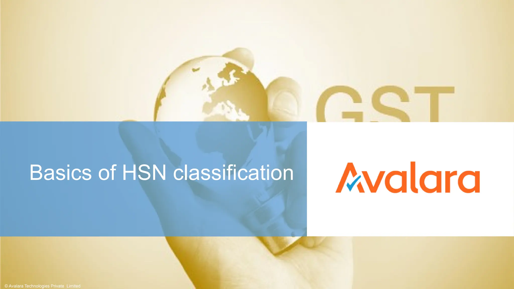 PPT on HSN Codes for educational purposes | PPT