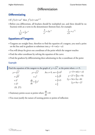 Hsn course revision notes | PDF