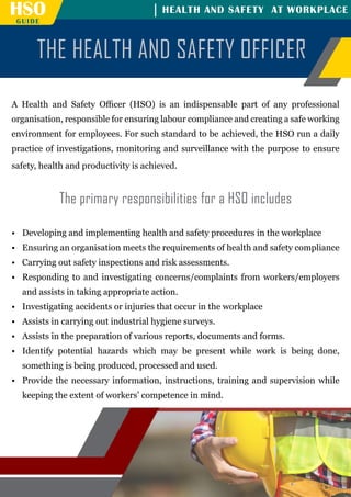 HEALTH & SAFETY OFFICER GUIDE | PDF