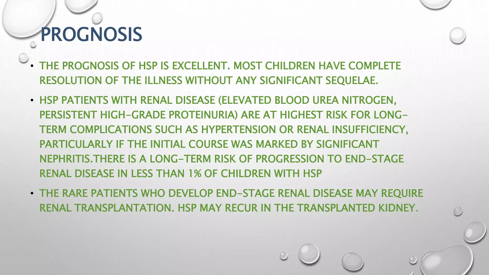 Hsp - Henoch-Schönlein purpura | PPTX