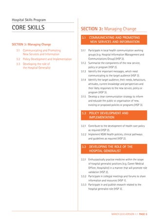 HSP Core Skills Module | PDF