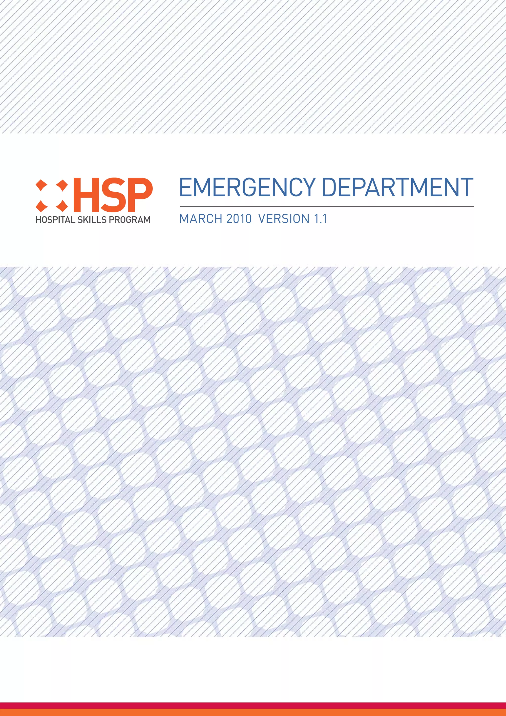 HSP Emergency Department Module | PDF