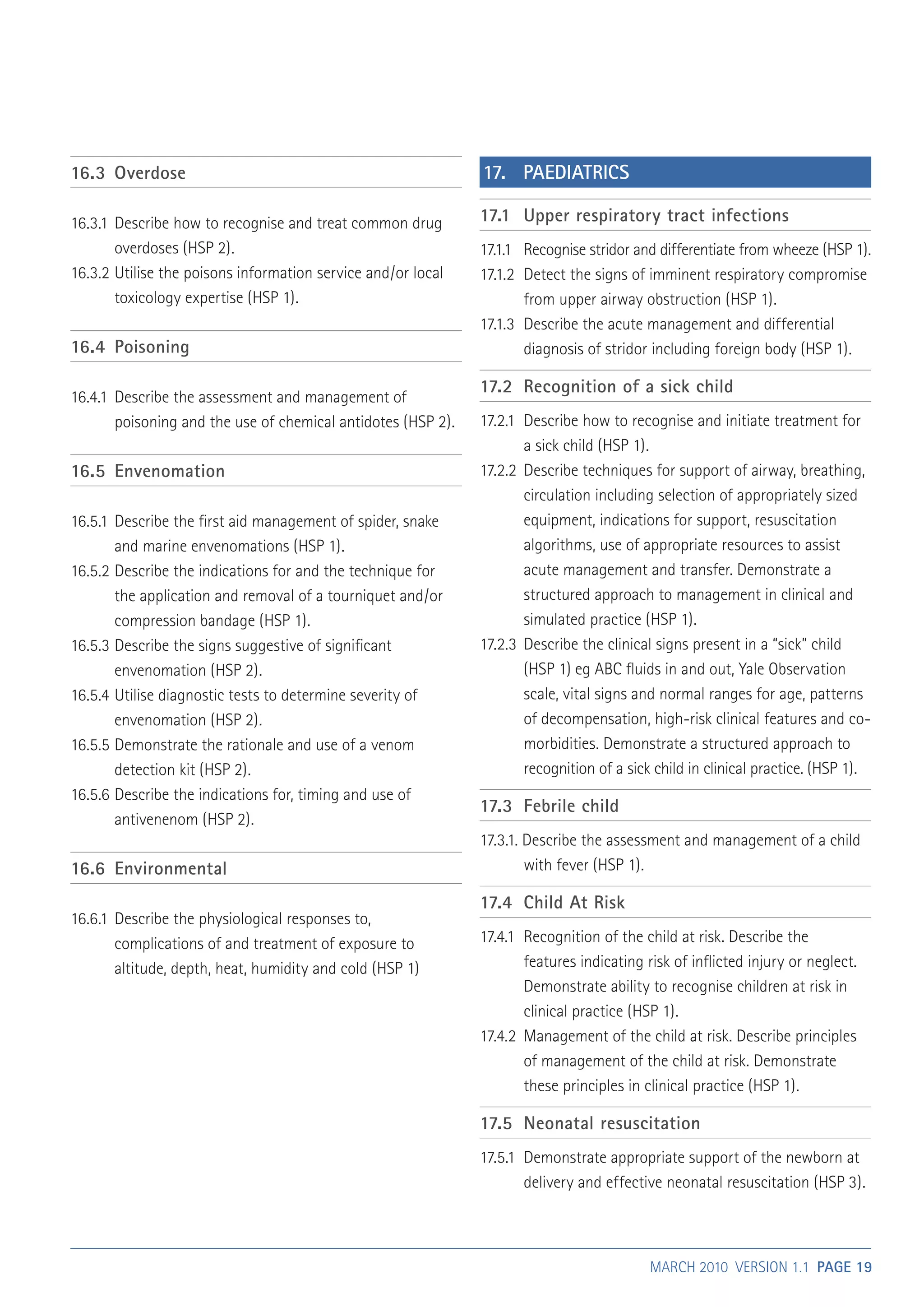 HSP Emergency Department Module | PDF