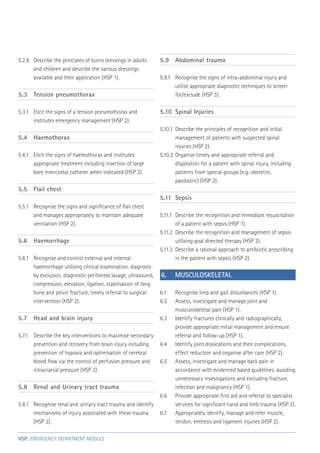 HSP Emergency Department Module | PDF