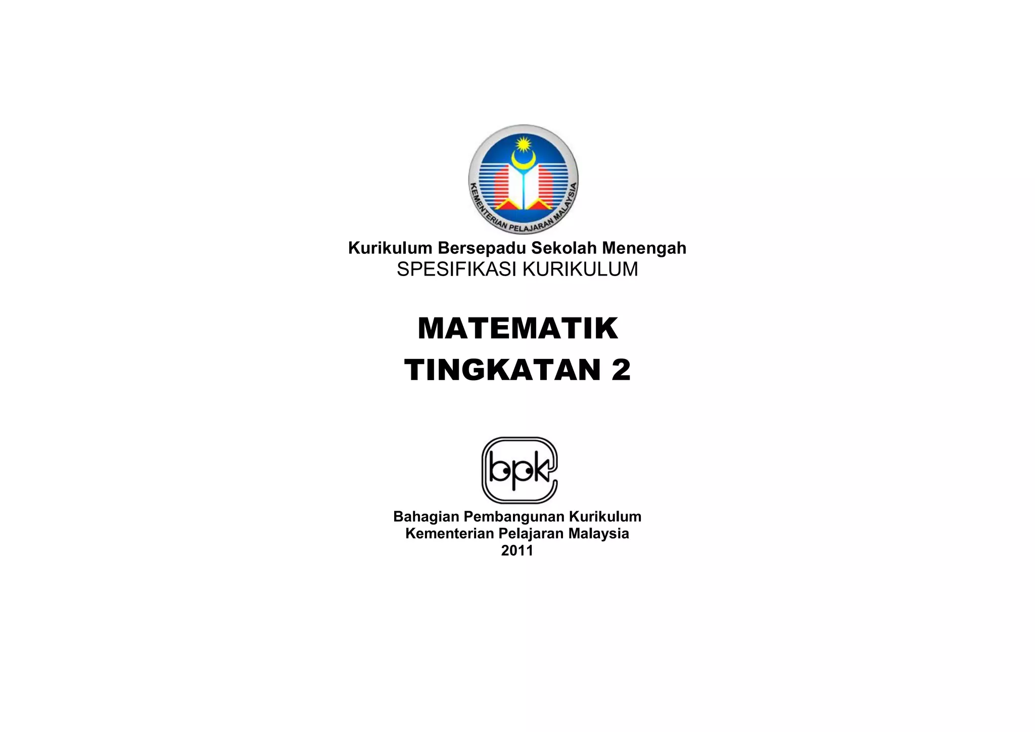 Hsp matematik-tingkatan-2-bm | PPT