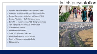 Transit Oriented Development - TOD - Human Settlement Planning ...