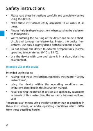Sennheiser HSP 2-EW Headset oni-directional microphone | PDF