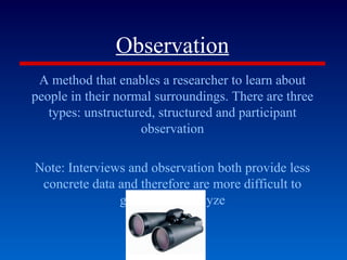 Hsp 3 m social science research methods | PPT