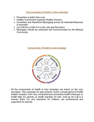 Health is kool! School Program | PDF