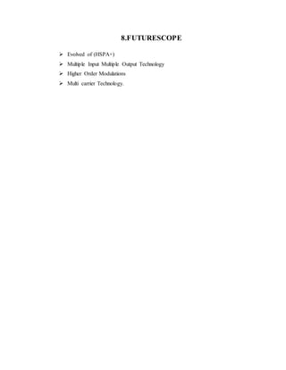 High Speed Packet Access | PDF