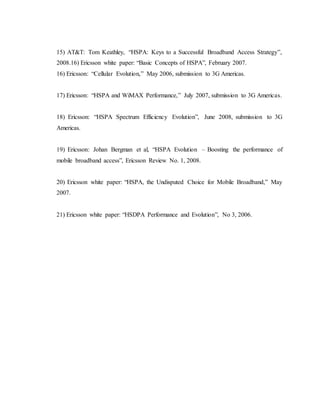 High Speed Packet Access | PDF