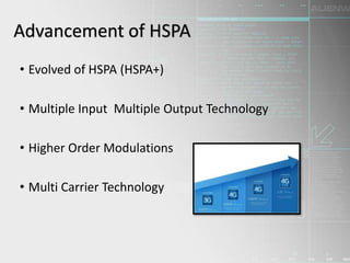 HSPA(High Speed Packet Access) | PPTX