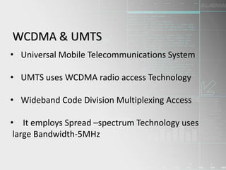 HSPA(High Speed Packet Access) | PPTX