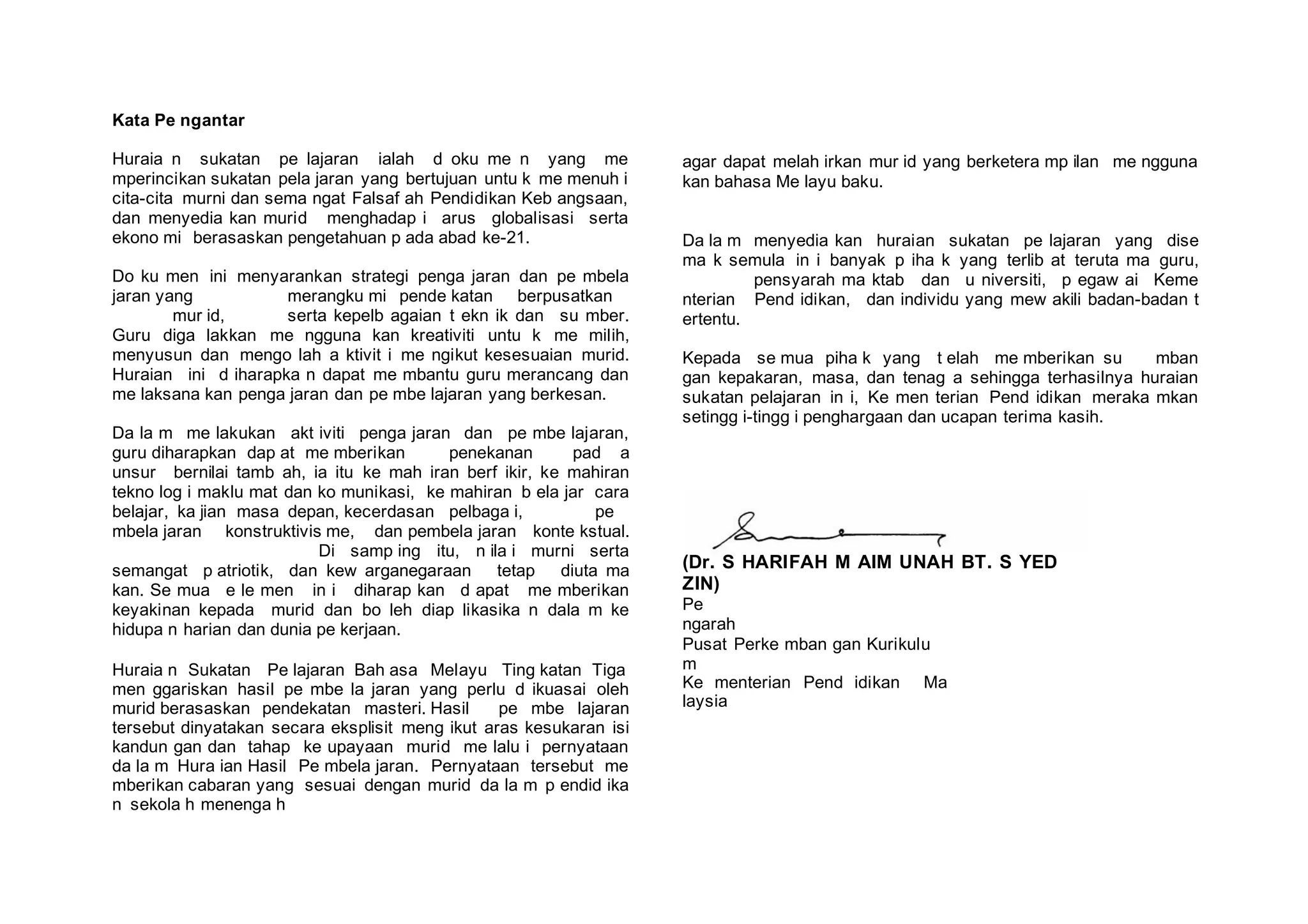 HSP BM TAHUN 6 | DOC