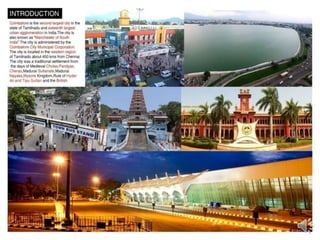 Coimbatore - Urban Settlement and Planning | PPTX