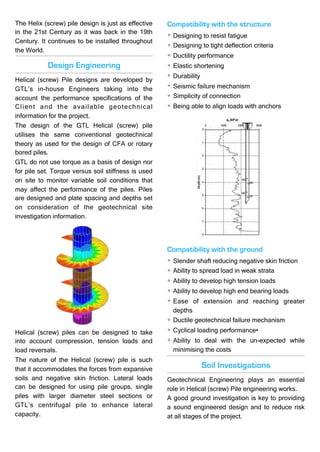 Helical Pile e-brochure | PDF