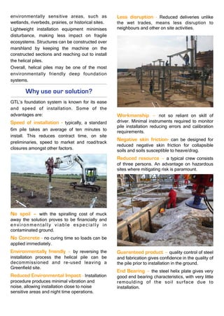 Helical Pile e-brochure | PDF