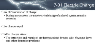 Comprehensive Physics Unit on Static Electricity and Electric Forces | PPTX