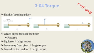 Uniform Circular Motion and Torque class | PPTX