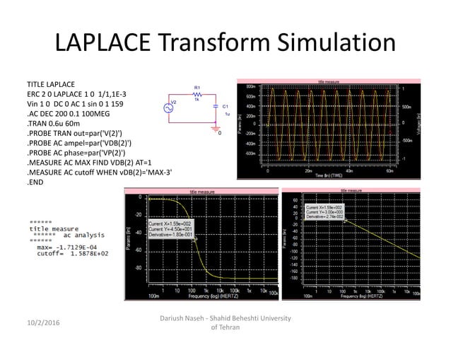 HSpice Essential Examples | PPTX