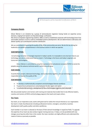 Hspice proposal workshop | PDF