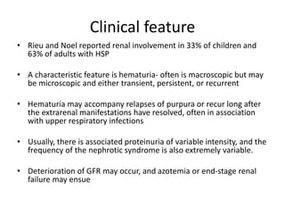 HSP nephritis | PPTX