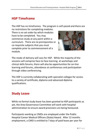 HSP Orientation Manual 2011 | PDF