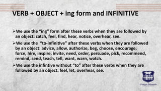 Hs ppp verbs ing or infinitive | PPT