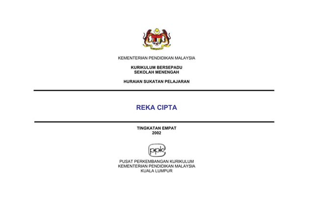 Hsp rekacipta f4 | PDF