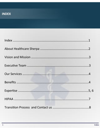 Healthcare Sherpa profile | PDF